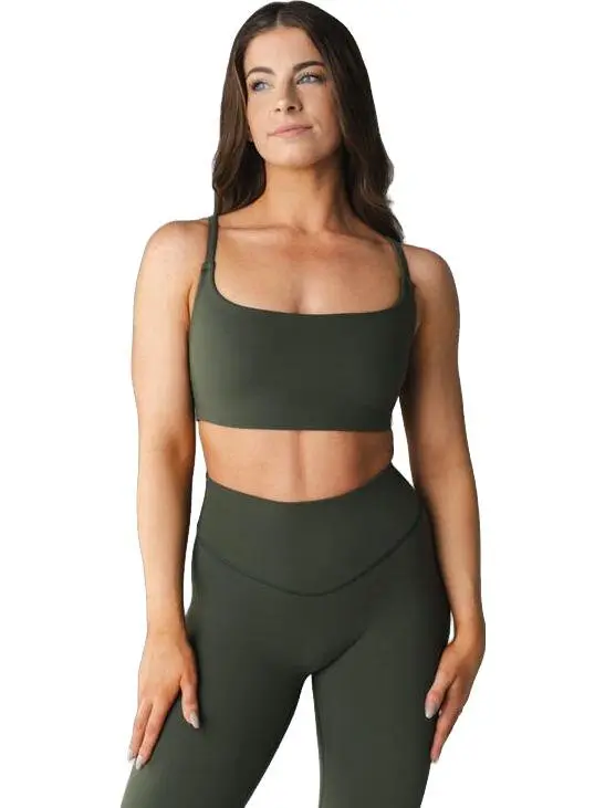 VITALITY Cloud Ii Scoop Bra - Olive