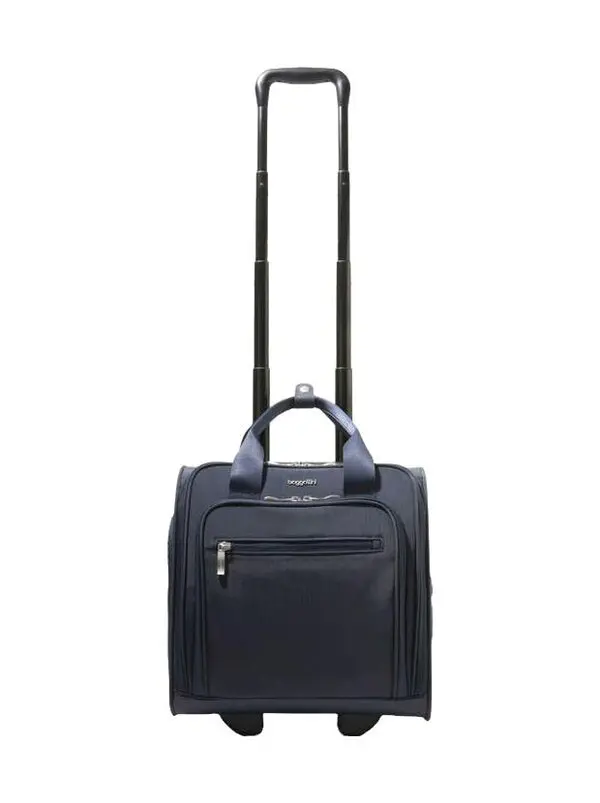 BAGGALLINI 2-wheel Underseater Carry-on Suitcase - French Navy