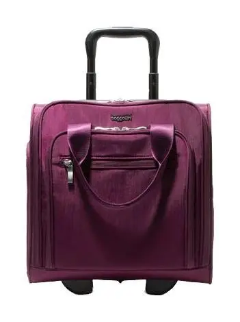 BAGGALLINI 2-wheel Underseater Carry-on Suitcase - Mulberry