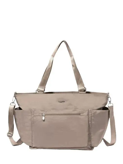 BAGGALLINI Modern Avenue Crossbody Tote Bag - Moonrock