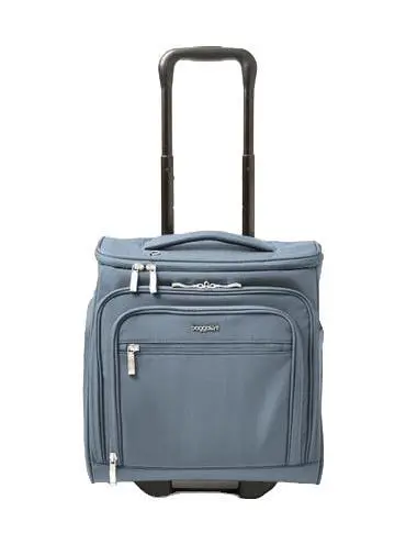 BAGGALLINI Expandable Underseat Carry-on Suitcase - Mist