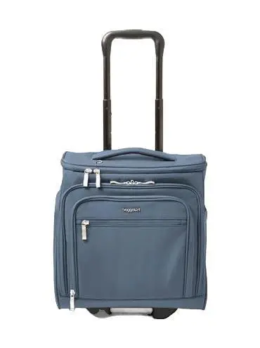 BAGGALLINI Expandable Underseat Carry-on Suitcase - Mist