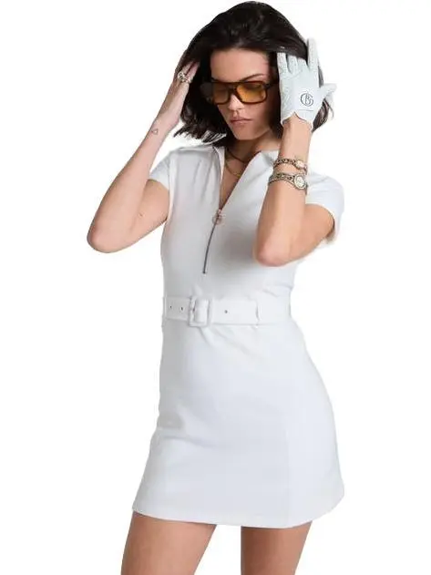 GOLDIE BYRD The Goldie Dress - White