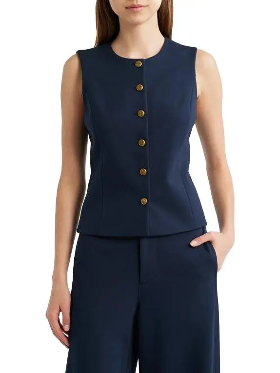 Rag & Bone Irina Button-up Vest - Sal