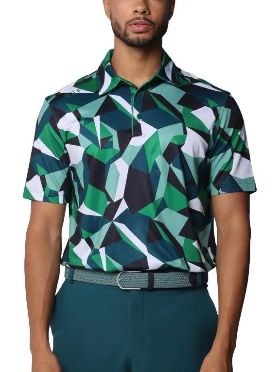 REFLO Tagus Performance Sustainable Polo - Warm Green