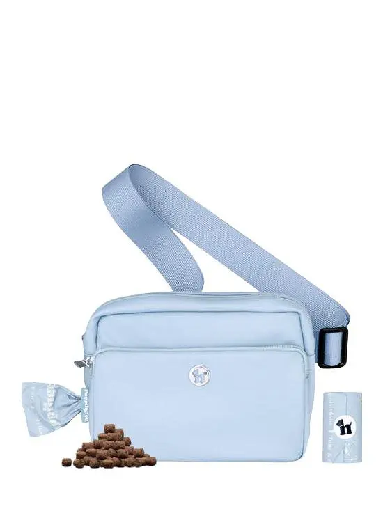 PUPPINGTON 3-in-1 Dog Walking Bag With Poop Bags - Ice Blue