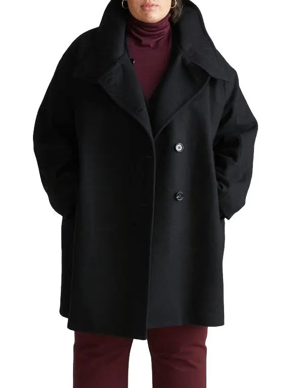 Universal Standard Marlo Coat - Black