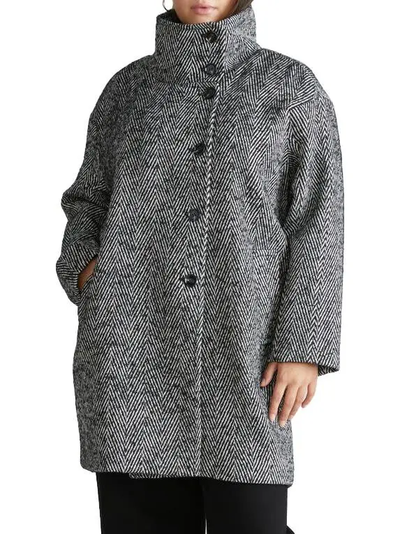 Universal Standard Marlo Coat - Tweed
