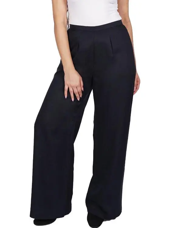 AAM THE LABEL Wide Leg Pant - Black