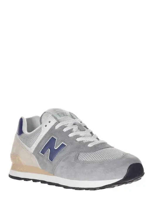 NEW BALANCE 574 Gender Inclusive Sneaker - Slate Grey/rain Cloud