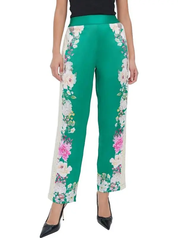 RAISHMA Amora Floral Trousers - Green