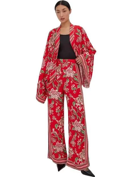 RAISHMA Hallie Kimono - Red