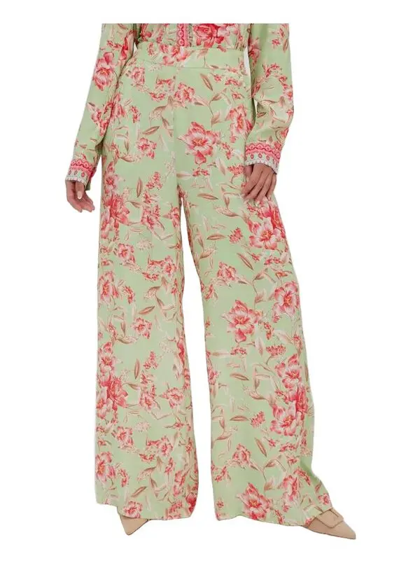 RAISHMA Naomi Trousers - Green