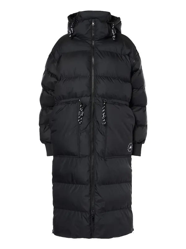 Adidas By Stella McCartney Convertible Puffer Coat - Black