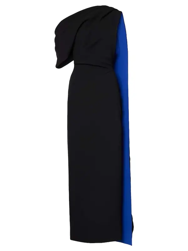 ROKSANDA Maite Crêpe Gown - Black
