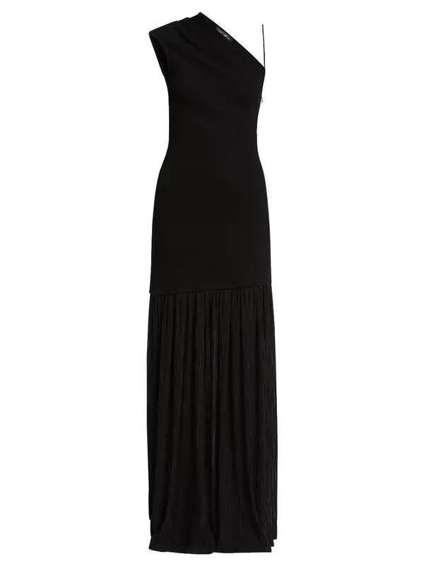 Proenza Schouler Cora One-shoulder Maxi Dress - Black