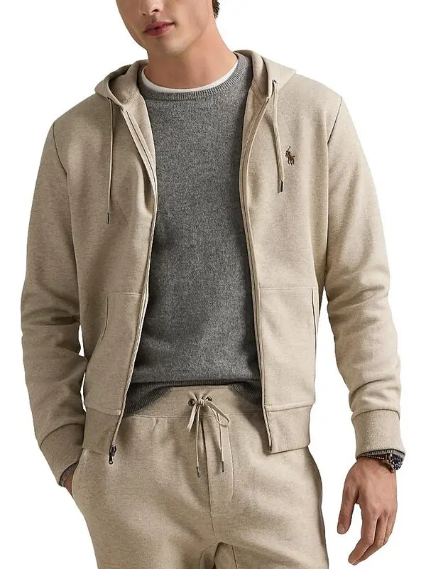 Polo Ralph Lauren Full Zip Hoodie - Beige