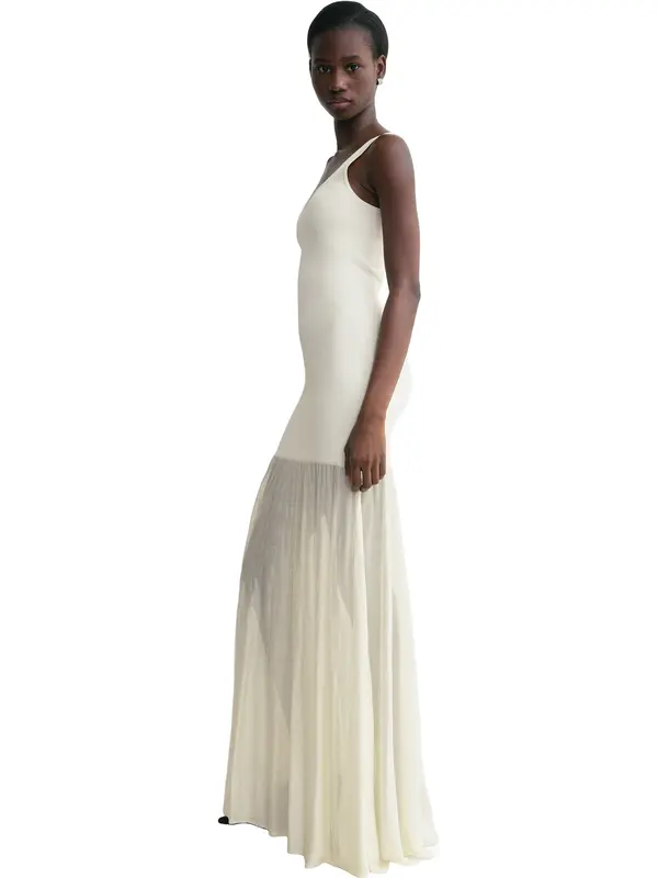 TOTEME Evening Maxi Dress - Macadamia