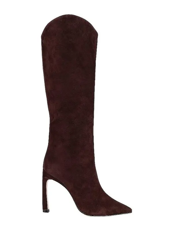Schutz Maryana Sculpt Boot - Chocolate