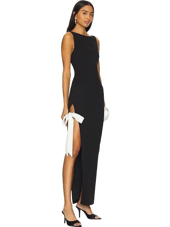 MORE TO COME Riona Maxi Dress - Black