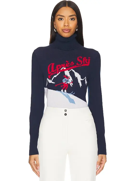 WE NORWEGIANS After Ski Sweater - Navy Blue