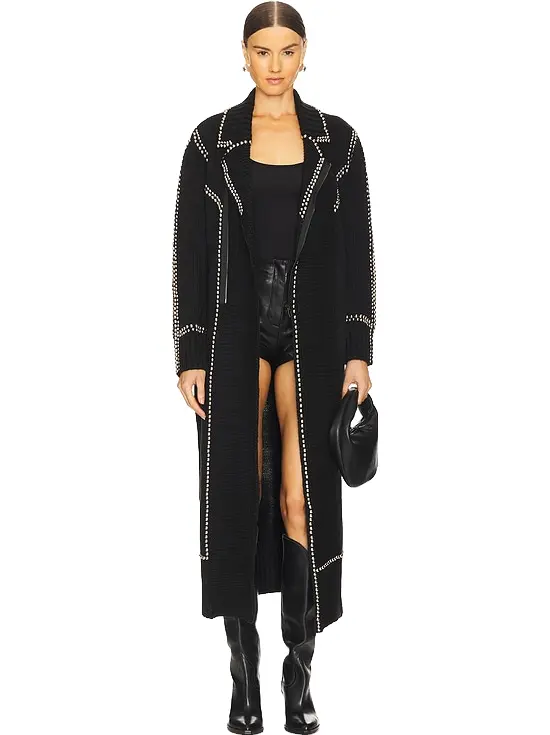 UNDERSTATED LEATHER Moto Robe - Black