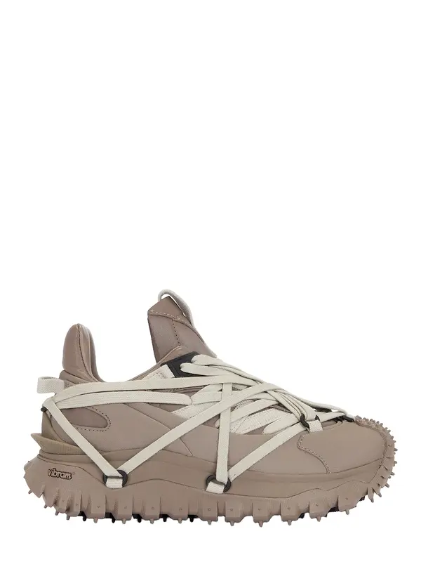 Rick Owens X Moncler Trailgrip Megalace Sneaker - Dust