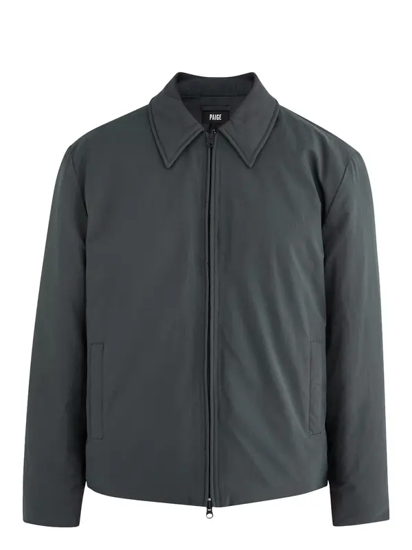 Paige March Padded Cotton-blend Jacket - Grey