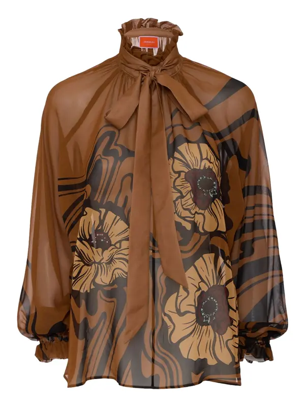 La DoubleJ Cerere Blouse - Brown