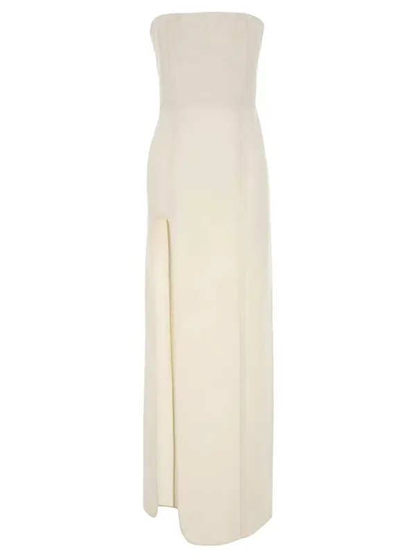 Stella McCartney Wool Maxi Dress - Neutrals