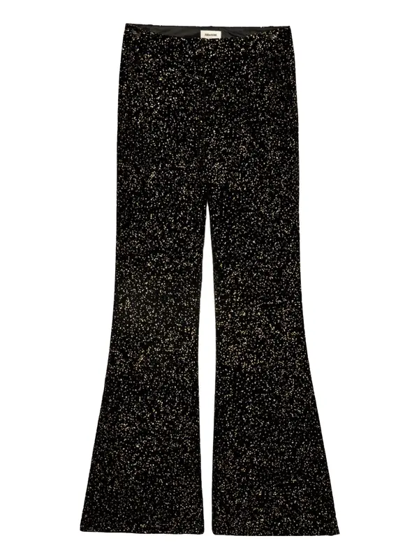 Zadig&Voltaire Prevy Flared Trousers - Black