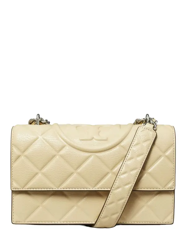 Tory Burch Fleming Small Shoulder Bag - Neutrals