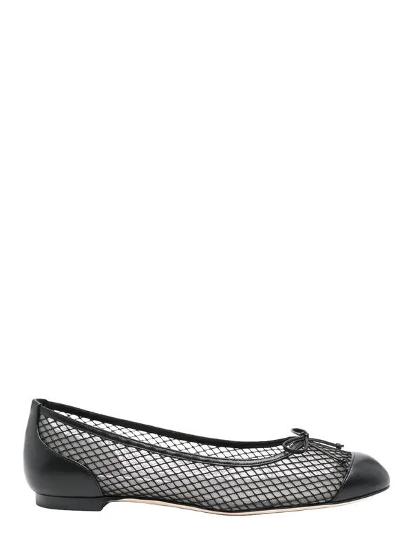 Manolo Blahnik Jatelan Ballet Flats - Black