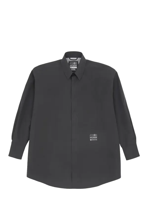 MM6 MAISON MARGIELA X SALOMON Numeric-print Shirt - Black