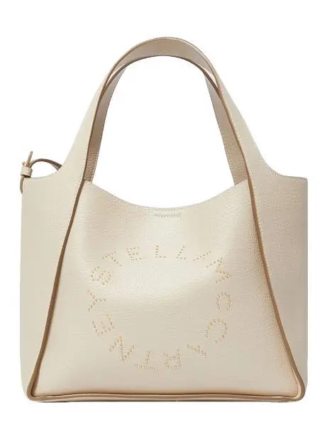 Stella McCartney Logo Top Handle Crossbody Tote Bag - Brown