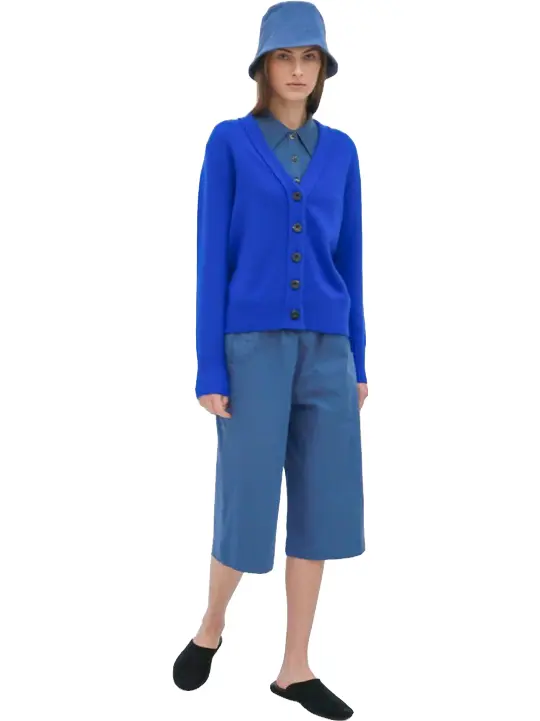 Rosetta Getty Cardigan - Blue