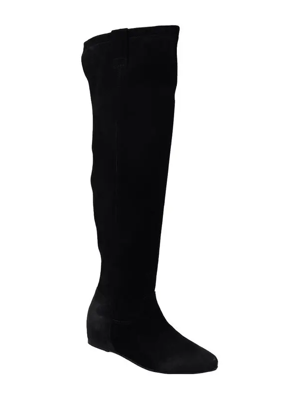 ZIGI Beretta Knee High Boots - Black Suede