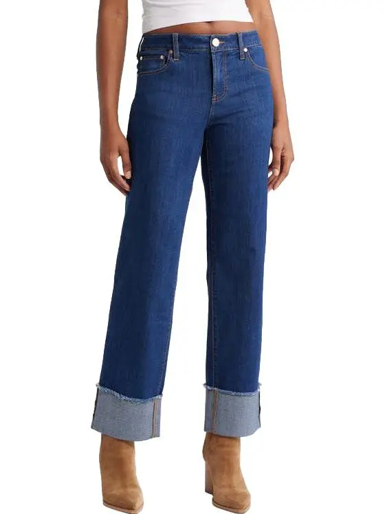 1822 Denim High-waist Straight-leg Jeans - Bae