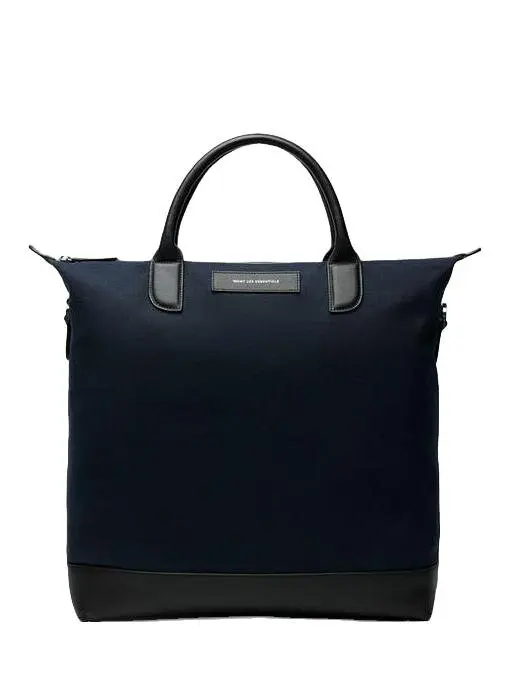 WANT Les Essentiels O'hare Organic Cotton Canvas Tote - Navy