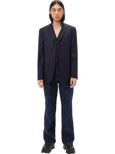 GOBI MONGOLIAN CASHMERE Cashmere Blazer - Navy