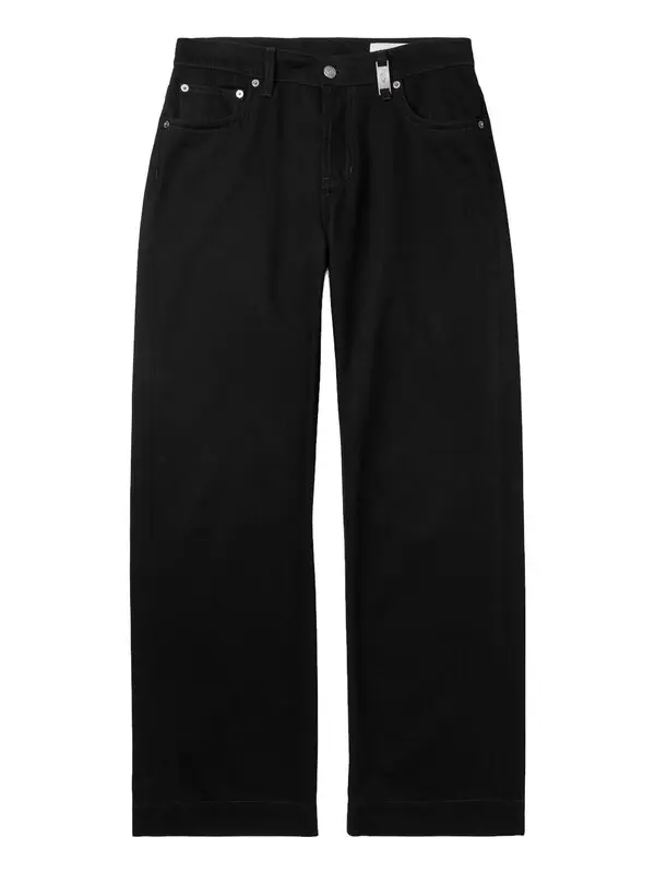 Alexander McQueen Straight-leg Jeans - Black