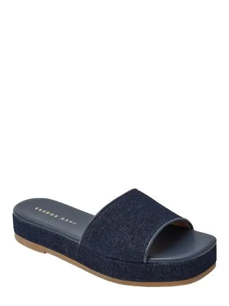 Jack Rogers Bay Flatform Sandal - Indigo