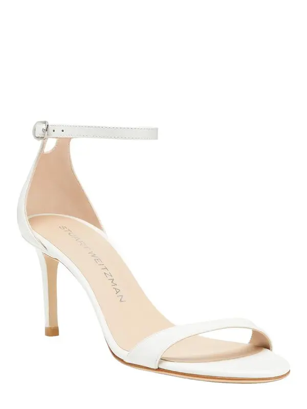 STUART WEITZMAN Nudist Ii 75 Sandal - White