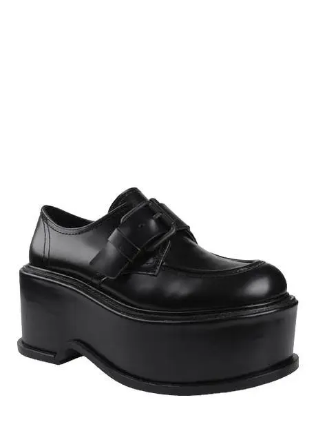 ARTISAN CRAFTED BY ZIGI Fabby Platform Derby - Black Leather