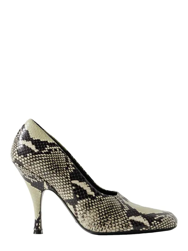 Khaite Eva Snake-effect Pumps - Animal Print