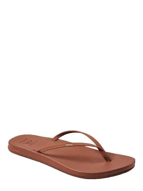 Reef Cushion Slim Flip Flops - Espresso