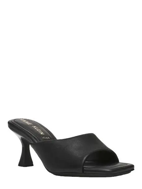 Anne Klein Jerilyn Slide Sandal - Black Smooth