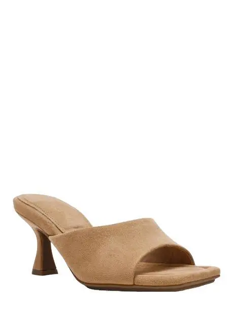 Anne Klein Jerilyn Slide Sandal - Sand Suede