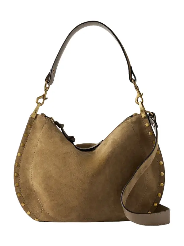 MARANT ETOILE Isabel Marant Oskan Soft Zipped Shoulder Bag - Brown