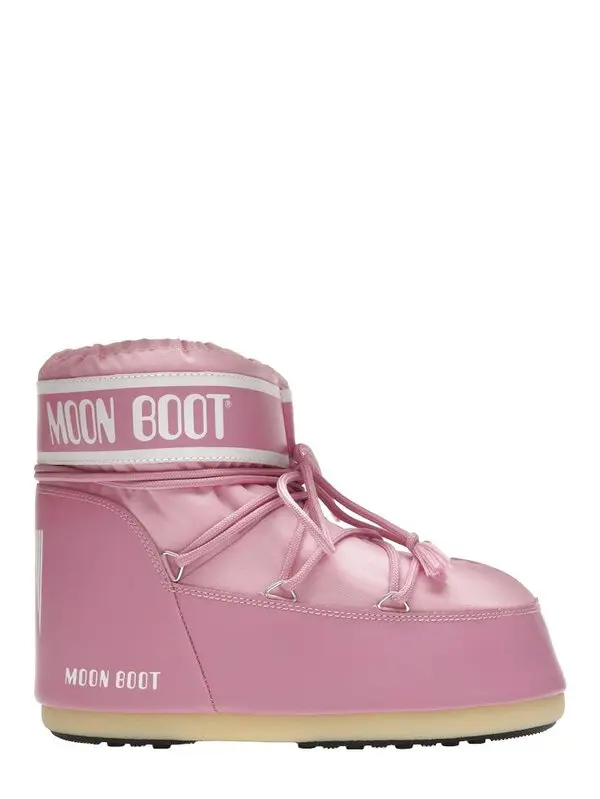 LOUIS VUITTON Moon Boot Moon Boot Satin Boots - Pink